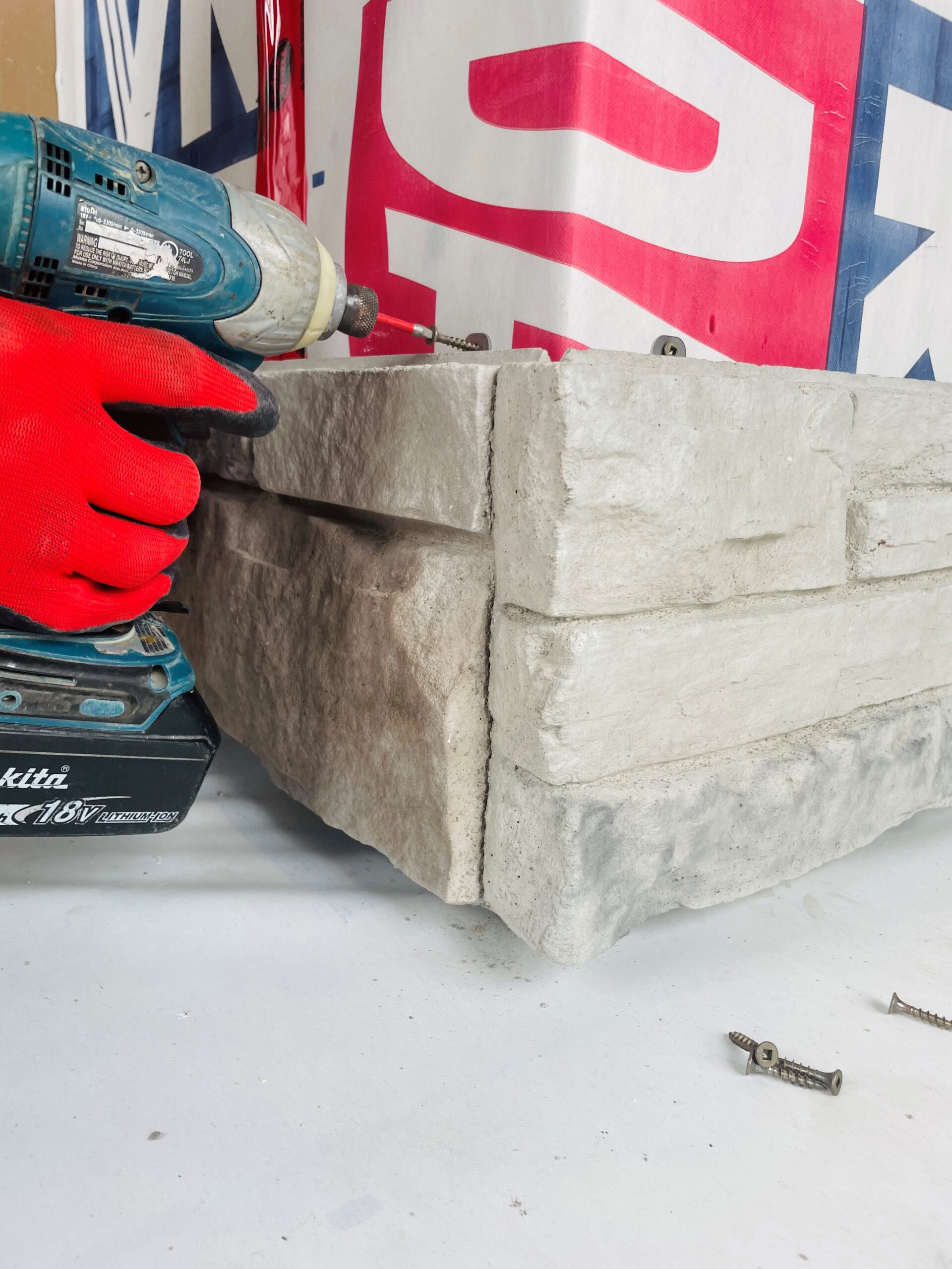 VENA Stones - Screw-Mounted Cast Stone Veneer Panels